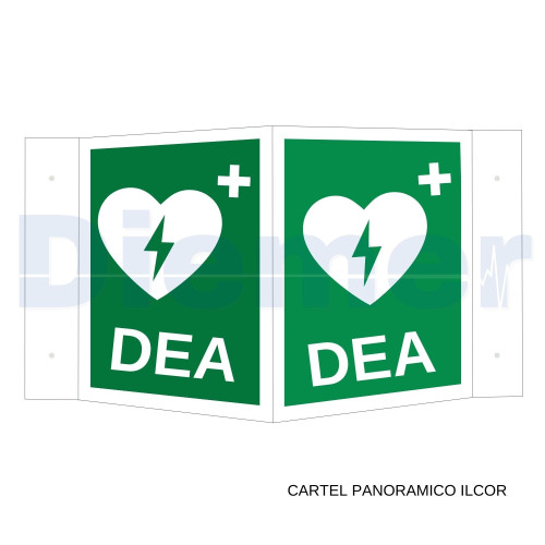 Cartel Dea Panoramico Ilcor