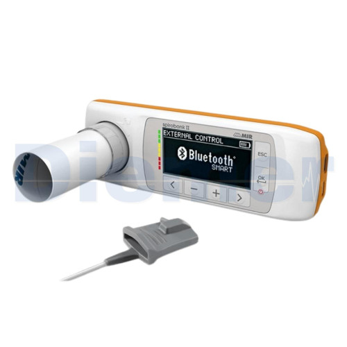 Espirometro Spirobank Ii Smart con Turbina Reutilizable Mas Sensor Spo2