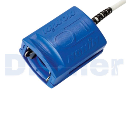 Sensor Spo2 Adulto Pinza Pulsioximetro Nonin con Cable 1m 8000aa