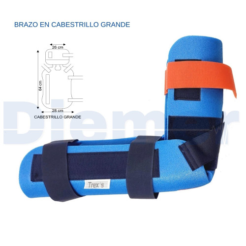 Ferula Semirrigida P-Splint Codo Adulto